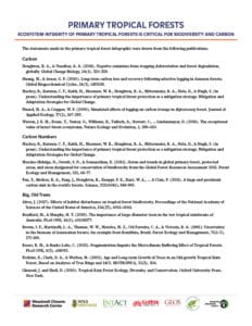 Primary Forests: Boreal, Temperate, Tropical - Woodwell Climate